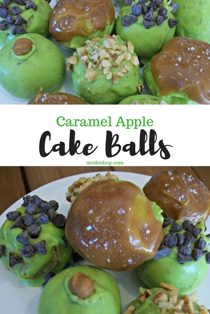 Caramel Apple Cake Balls - Mrs. Bishop - Mrs Bishop
