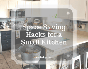 Space Saving Hacks for a Small Kitchen - Mrs. Bishop - Mrs Bishop